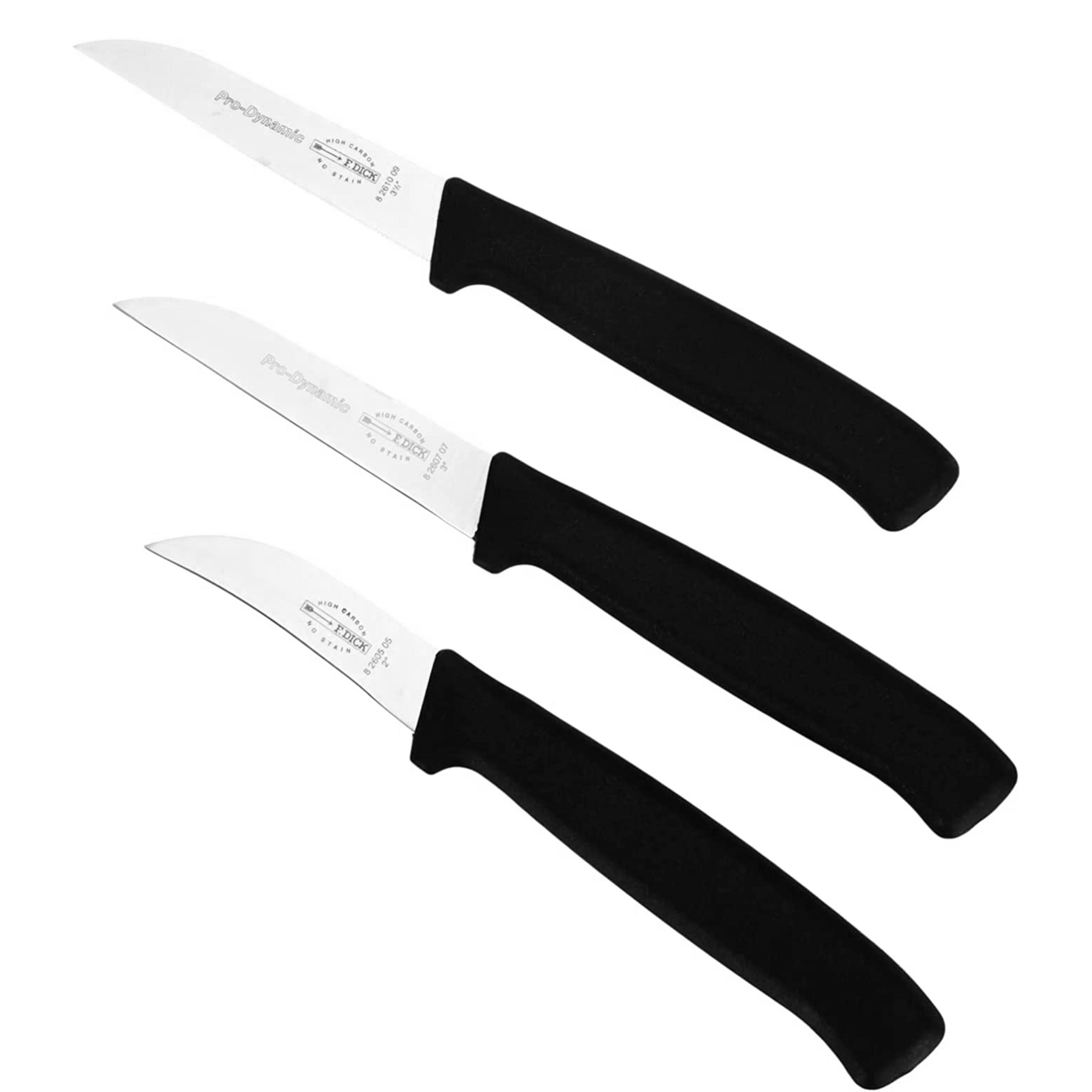 Set de couteaux Duo Professional avec trousse à roulettes - 5 pièces